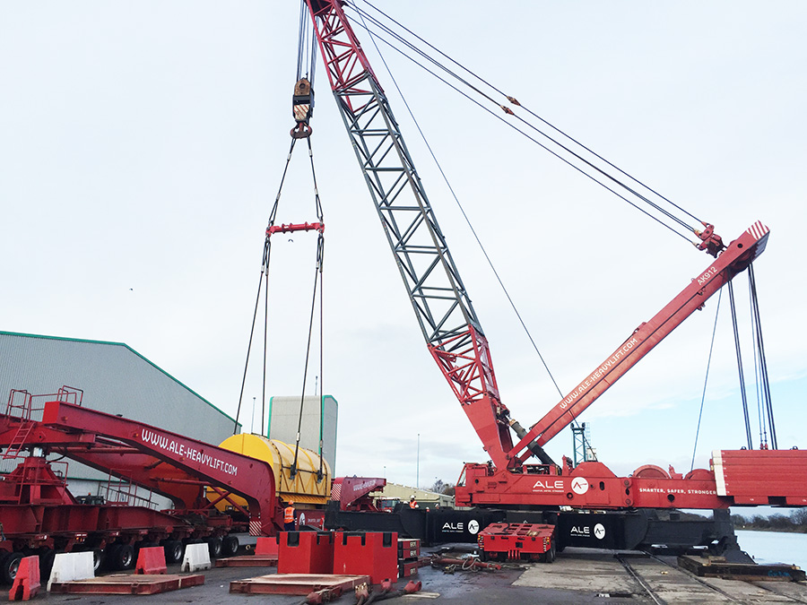 315 Tonne Transformer Heavy Lift, Heysham – DWLS